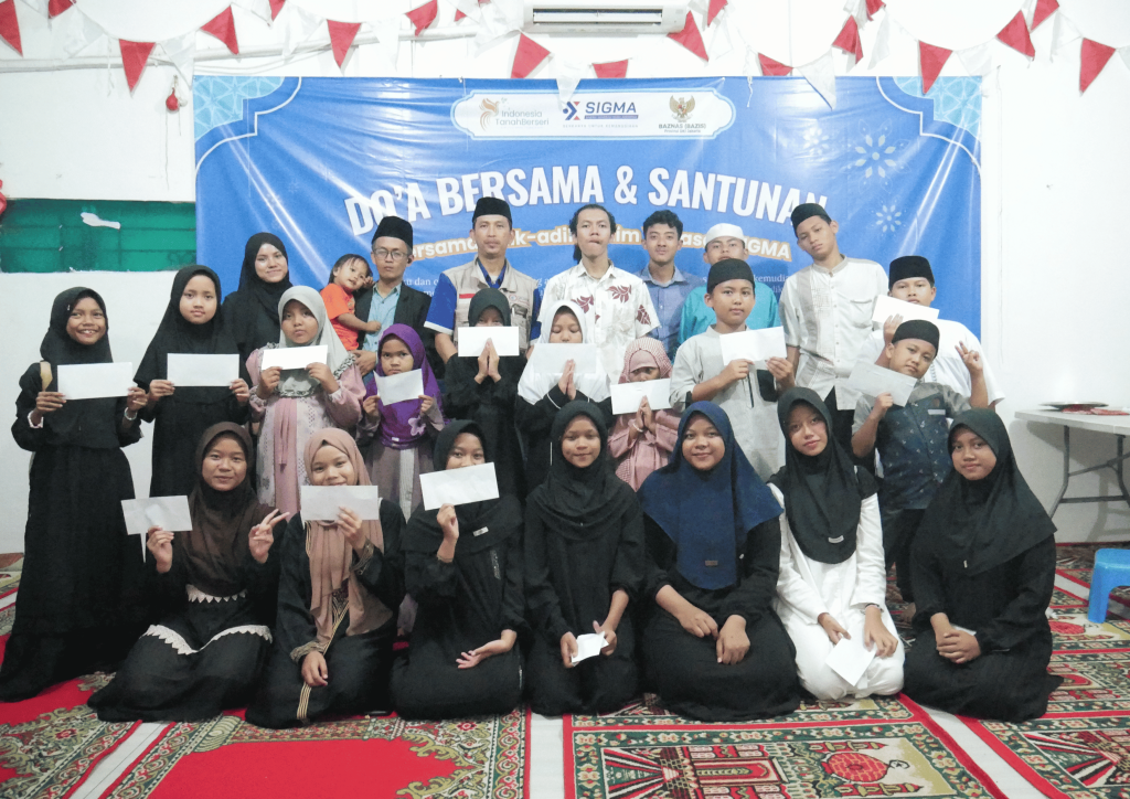 Dari Senyum Anak Yatim, Tumbuh Rezeki yang Berkah - Sigma